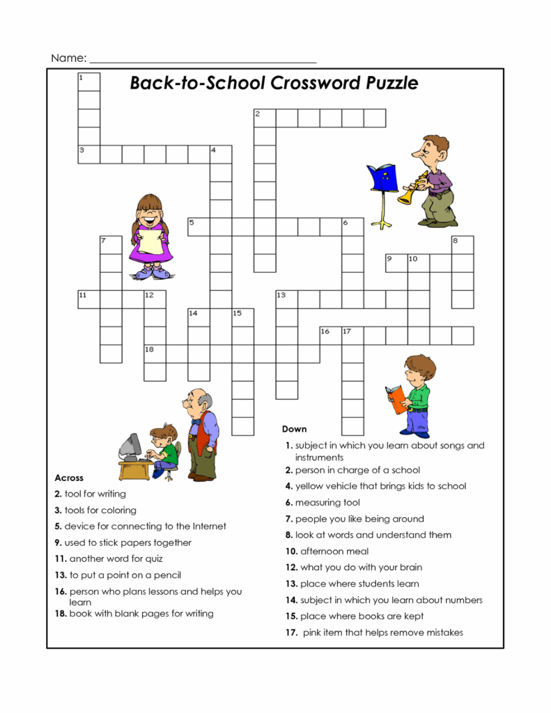 Printable Crossword Puzzles For Kids: Engaging and Educational Fun ...